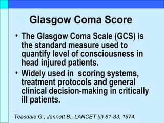 05 introduction to injury scoring systems | PPT | Death, Injury, or ...