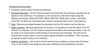 I/O Organization | PPT