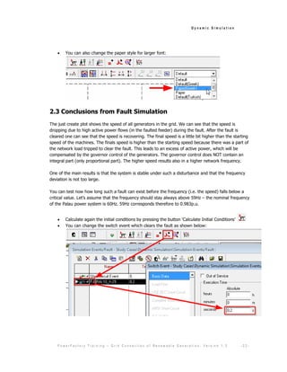 DigSILENT PF - 05 irena exercises | PDF