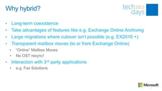 Deploying Exchange 2013 in Hybrid Mode | PPTX