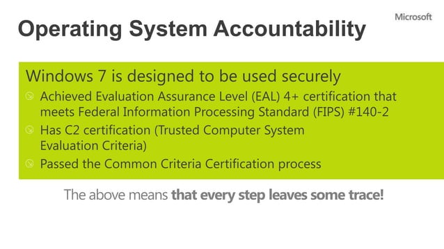 Techniques for Hiding and Detecting Traces aka. Crouching Admin, Hidden Hacker | PPT