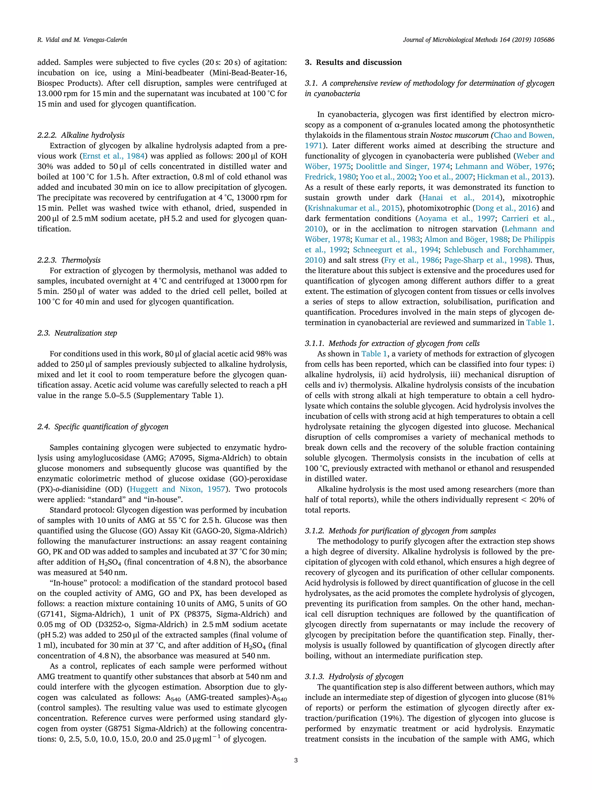 05 j microb_methods2019 glycogen | PDF | Chemistry | Science
