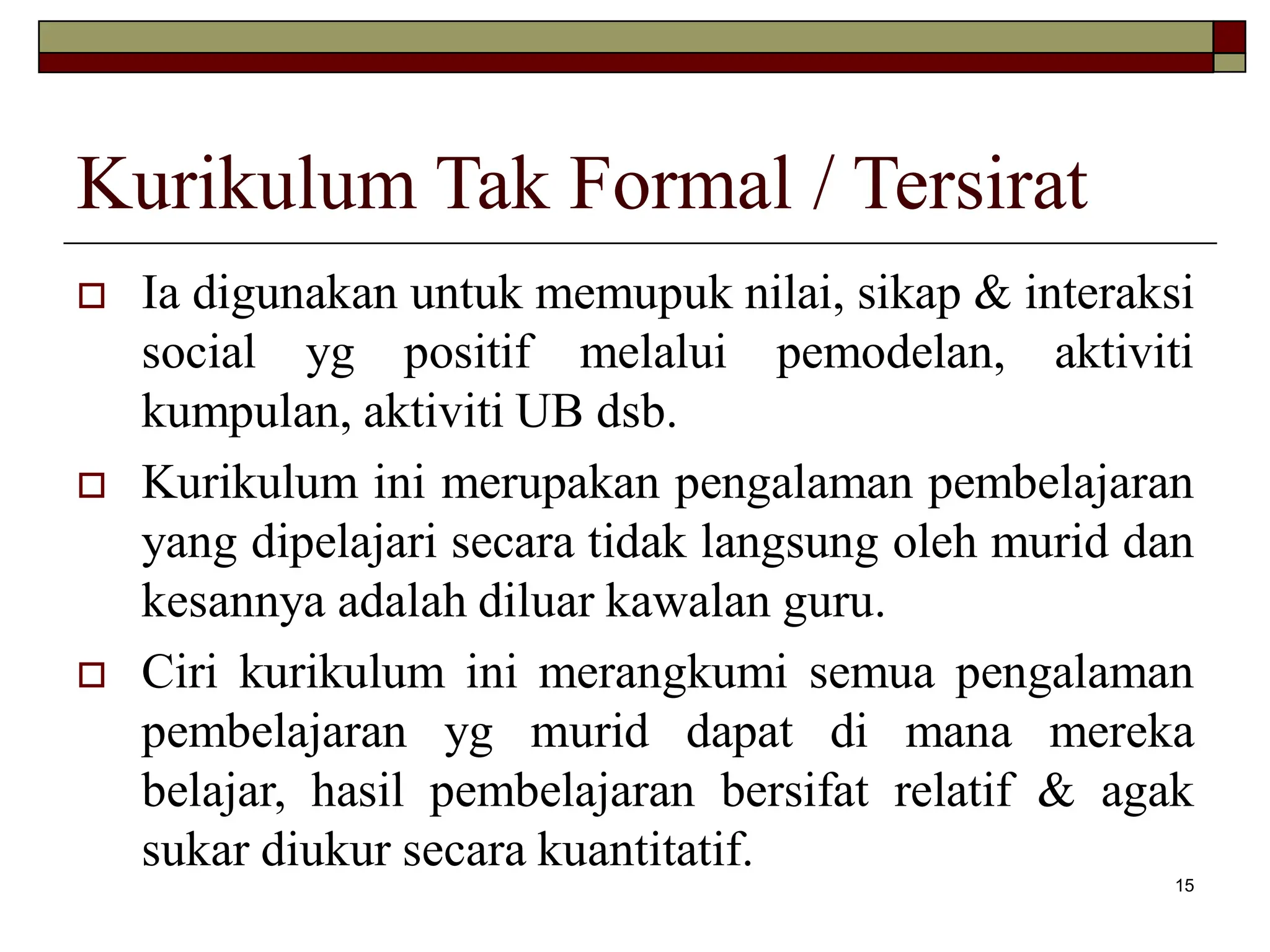 05 Konsep Kurikulum Dalam Pendidikan di Malaysia | PDF