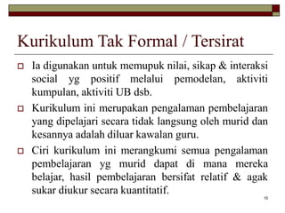 05 Konsep Kurikulum Dalam Pendidikan di Malaysia | PDF