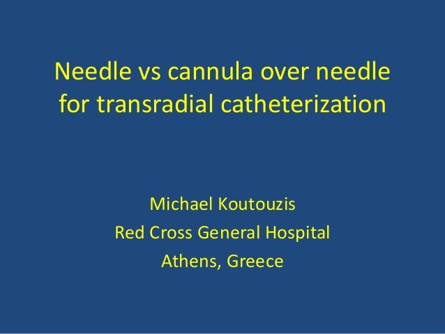 05 Koutouzis Aimradial20170921 Needle And Cannula