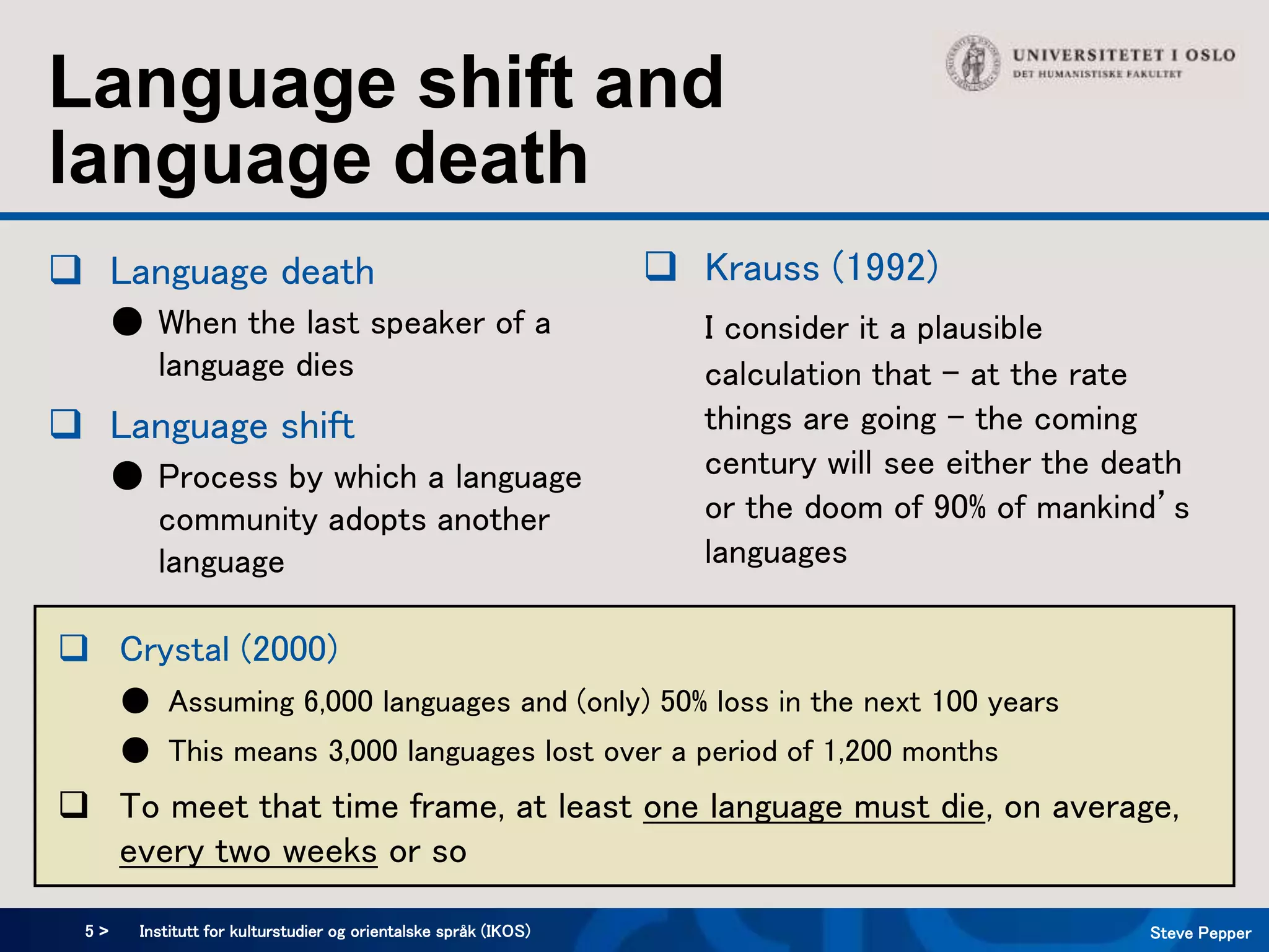 05 Language death.ppt