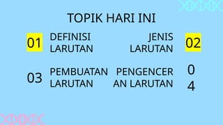 Definisi Larutan Kimia, Perbedaan larutan, menghitung konsentrasi ...