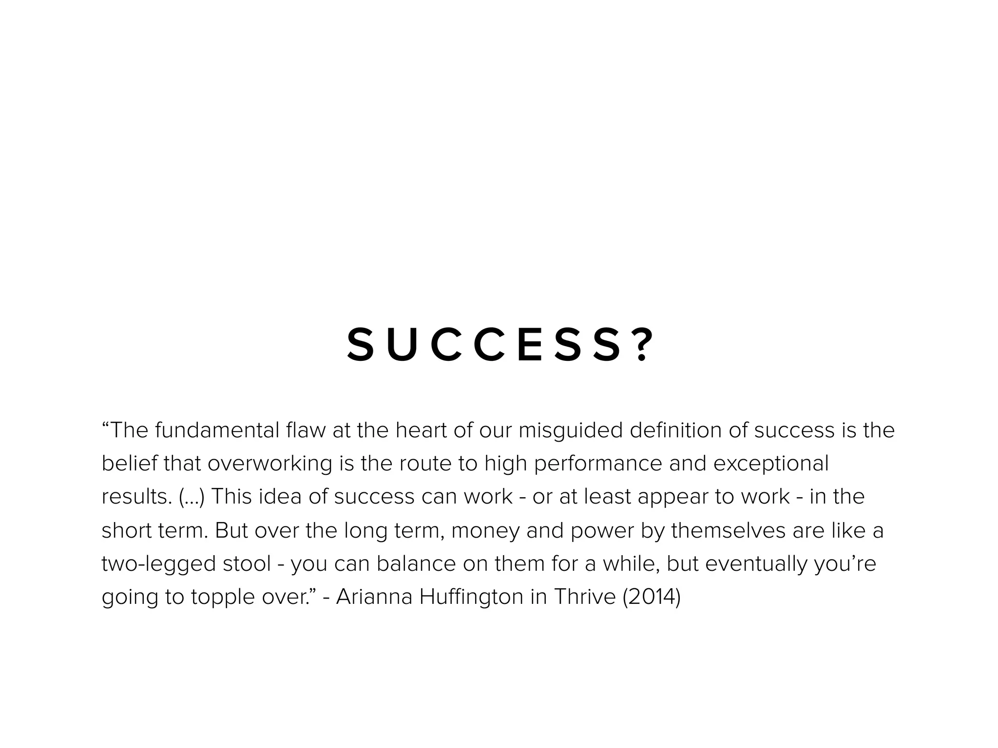 Ending glorification of busy | PPT