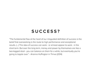 Ending glorification of busy | PPT