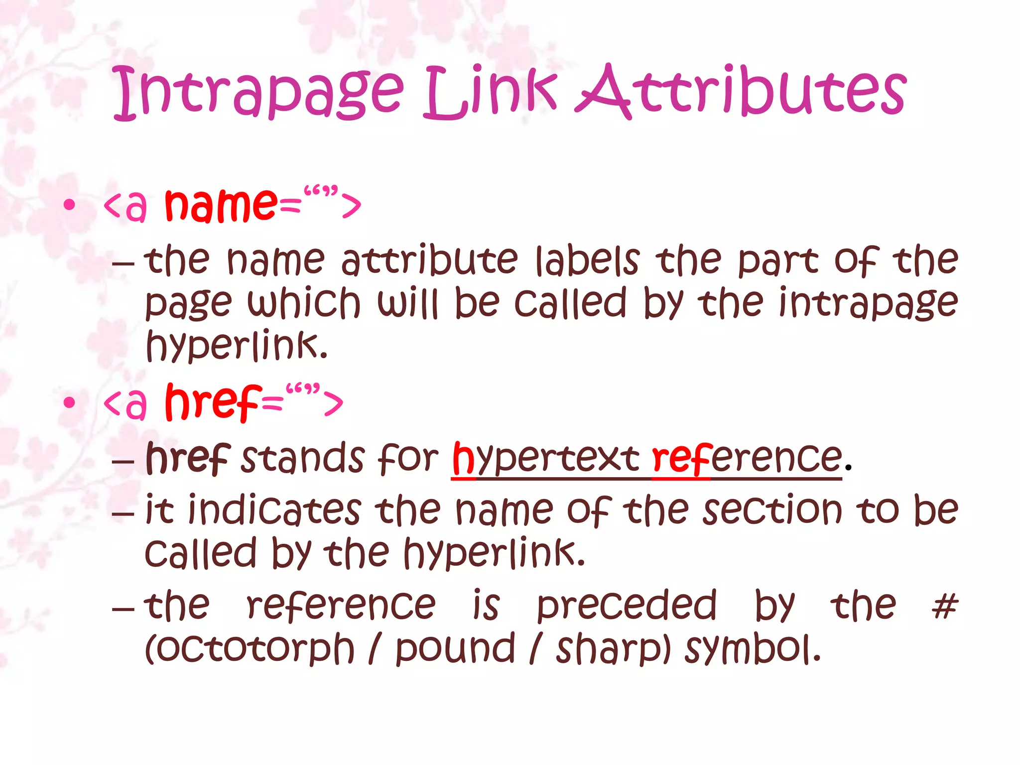 Links - IntraPage | PPTX