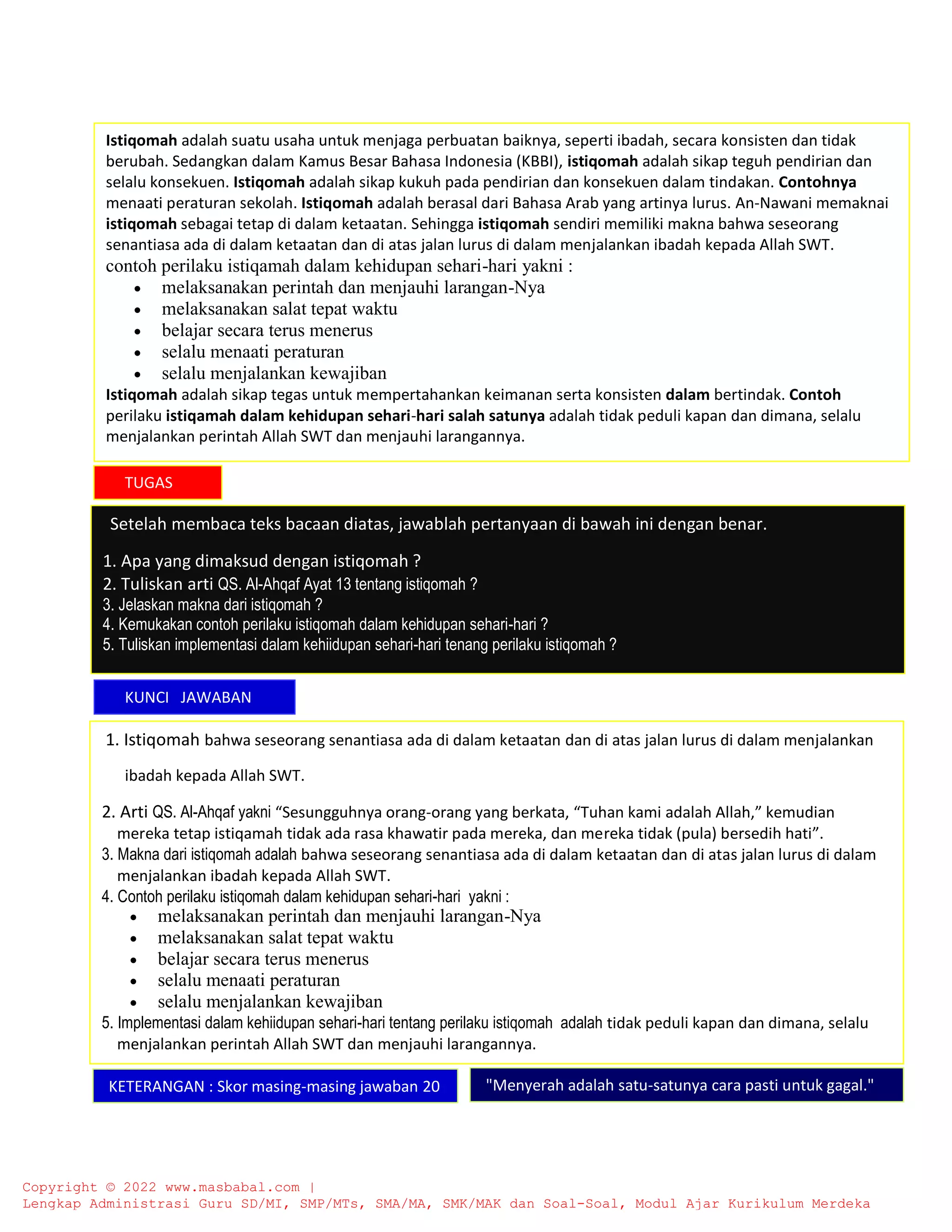 05 LKPD Hidup Tenang Dengan Kejujuran, Amanah dan Istiqomah.pdf