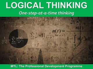 Logical Thinking | PPTX