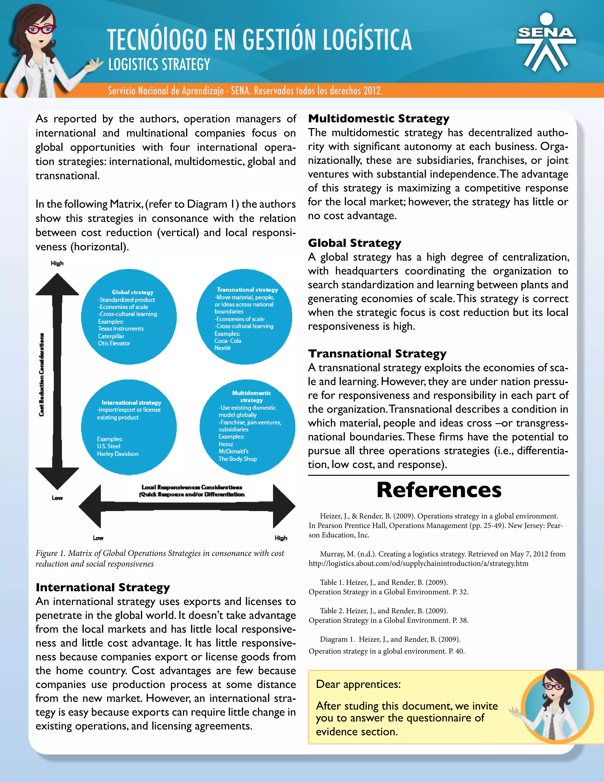 05 logistics strategy | PDF | Logistics | Business