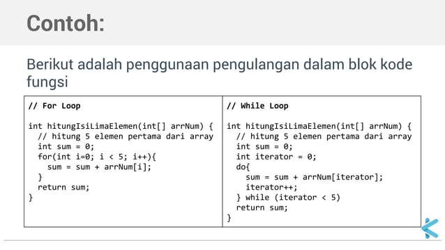 Algoritma dan Struktur Data - loop pada c++ | PPT