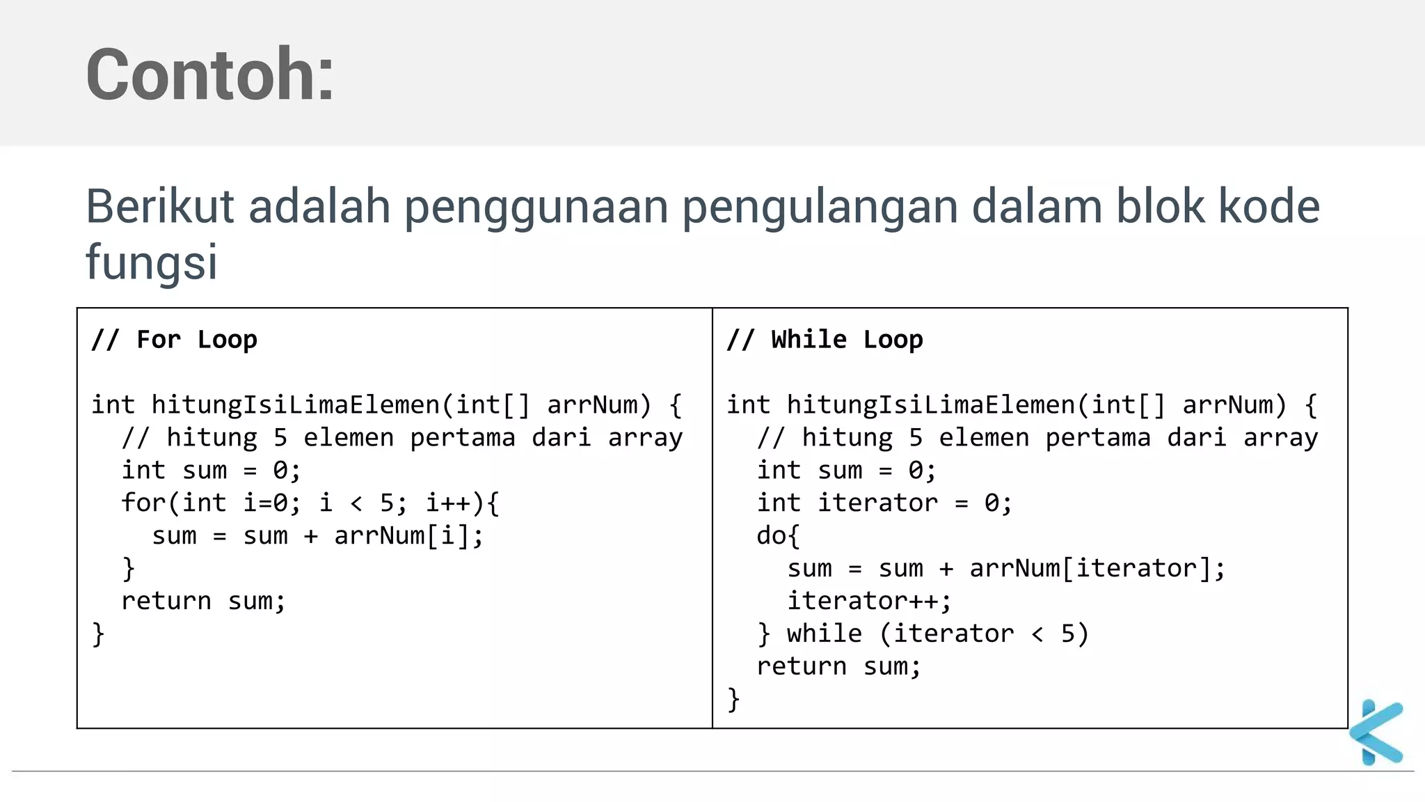 Algoritma dan Struktur Data - Loop pada C++ | PDF