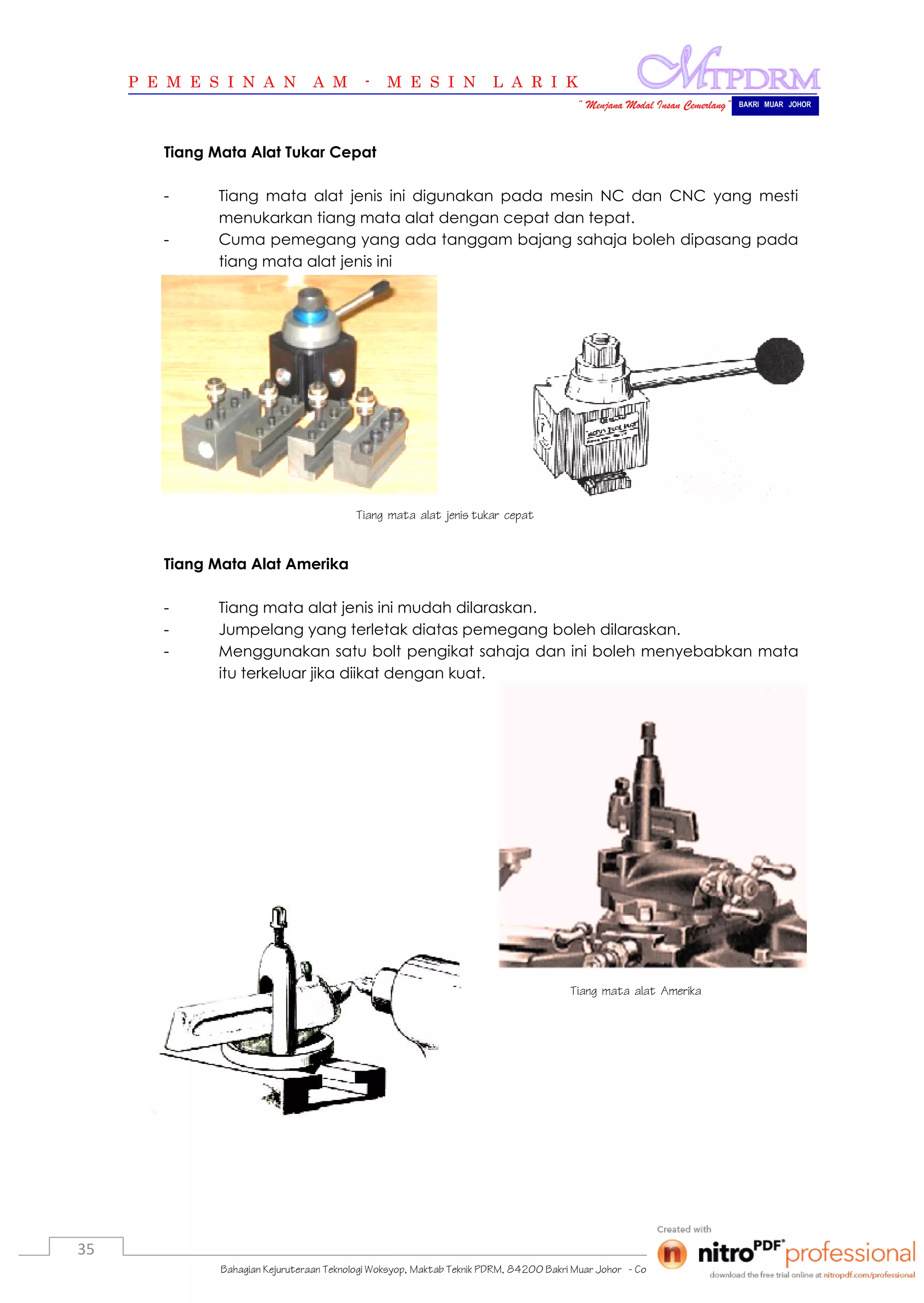 D-05 Mata Alat Dan Peralatan | PDF