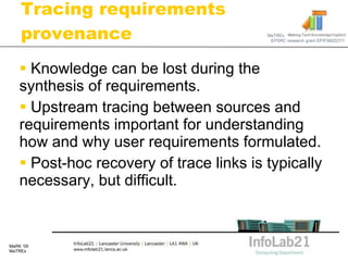 05 Making Tacit Requirements Explicit | PPT