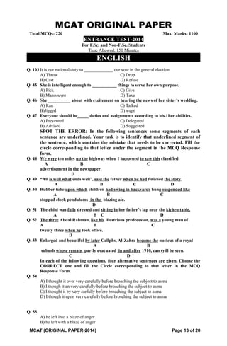 Mcat (original paper 2014) | DOC