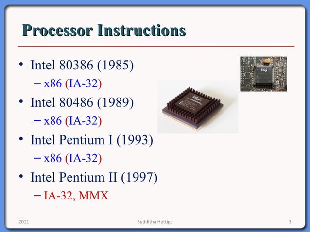 Computer System Architecture Lecture Note 5: microprocessor technology | PPT
