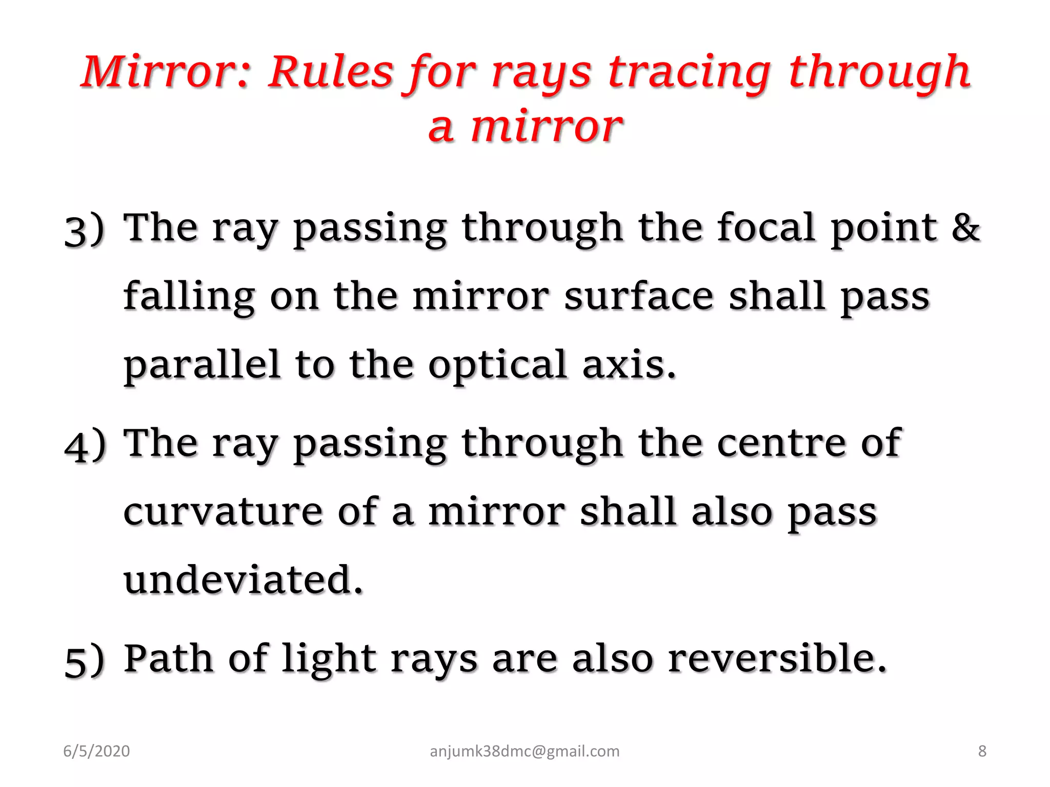 05 mirror and lens | PPTX
