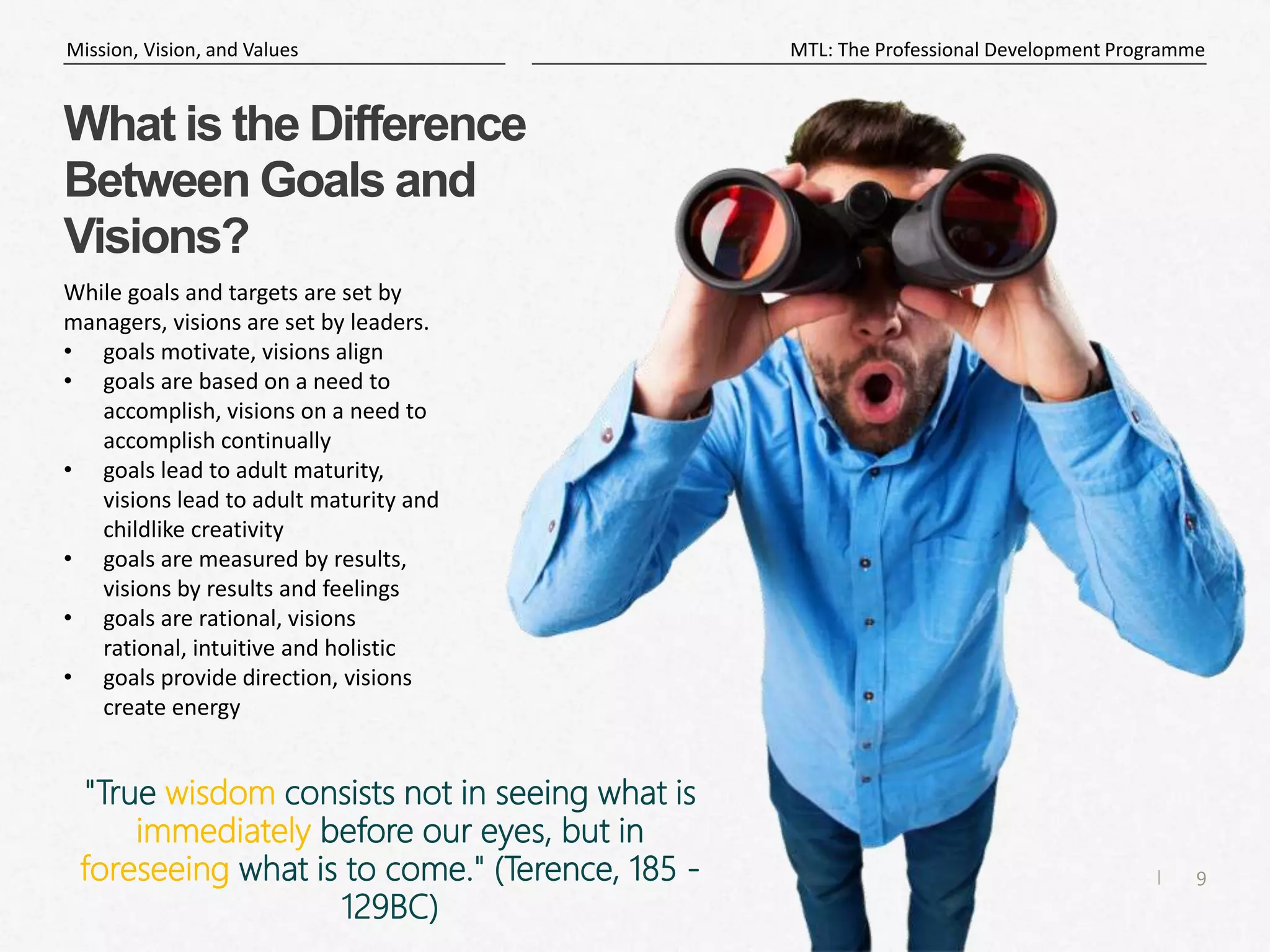 Mission, Vision, and Values | PPTX | Large Business | Business