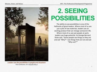 Mission, Vision, and Values | PPT