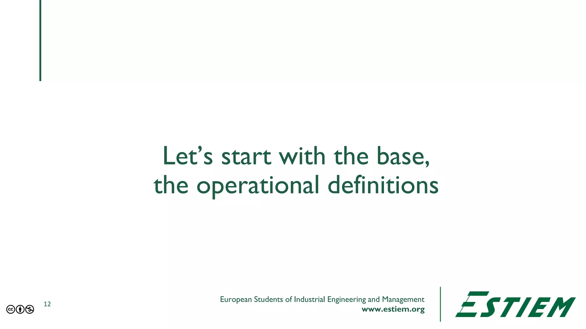 05 - Measurement System Analaysis (MSA) - ESTIEM Lean Six Sigma Green ...