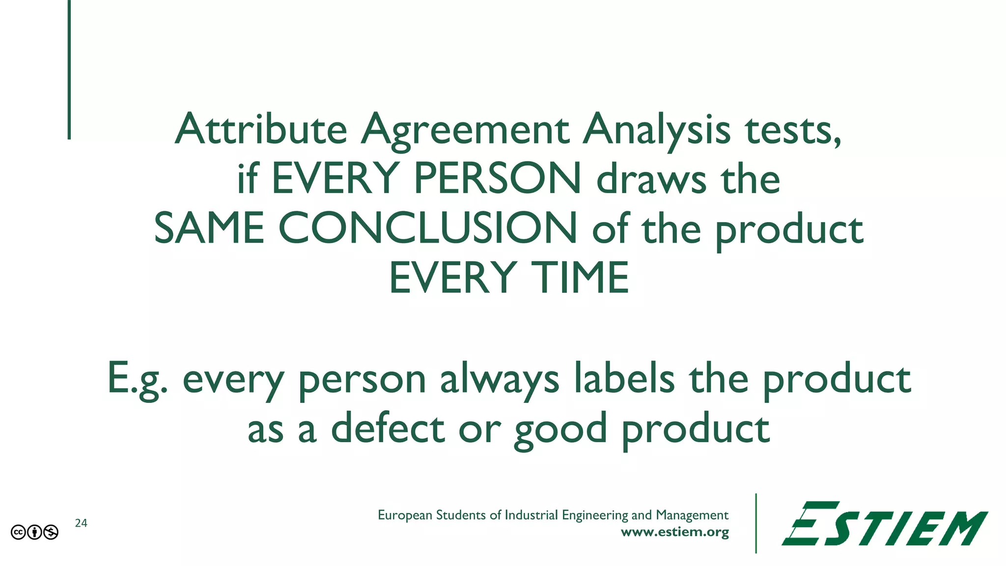 05 - Measurement System Analaysis (MSA) - ESTIEM Lean Six Sigma Green ...