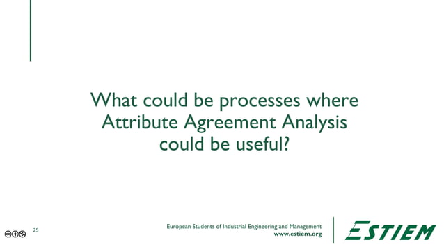 05 - Measurement System Analaysis (MSA) - ESTIEM Lean Six Sigma Green ...