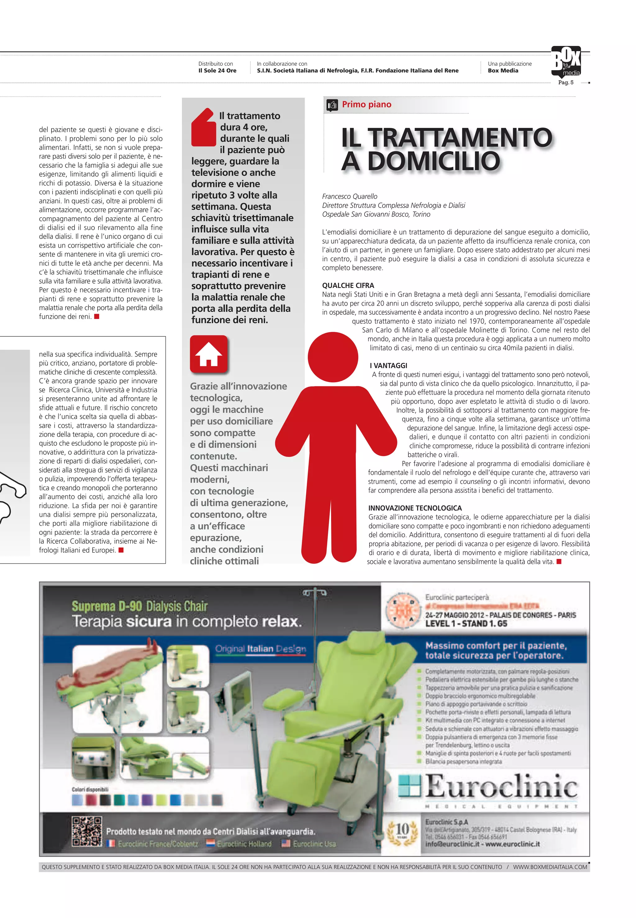 speciale nefrologia 2012 Giornata del rene | PDF