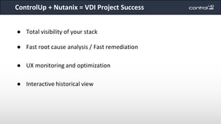 What? VDI without Nutanix and ControlUp?! | PDF | Computer Software and Applications | Computing
