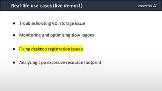 What? VDI without Nutanix and ControlUp?! | PDF