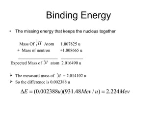 nuclear binding energy | PPT