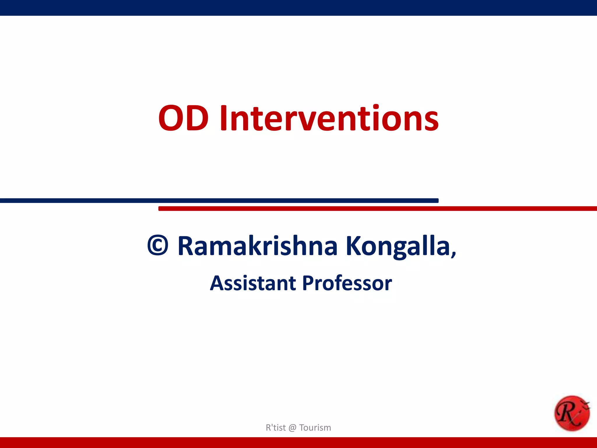 Organizational Development Interventions | PPTX