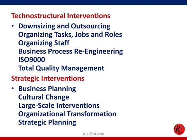 Organizational Development Interventions | PPTX | Business | Business ...