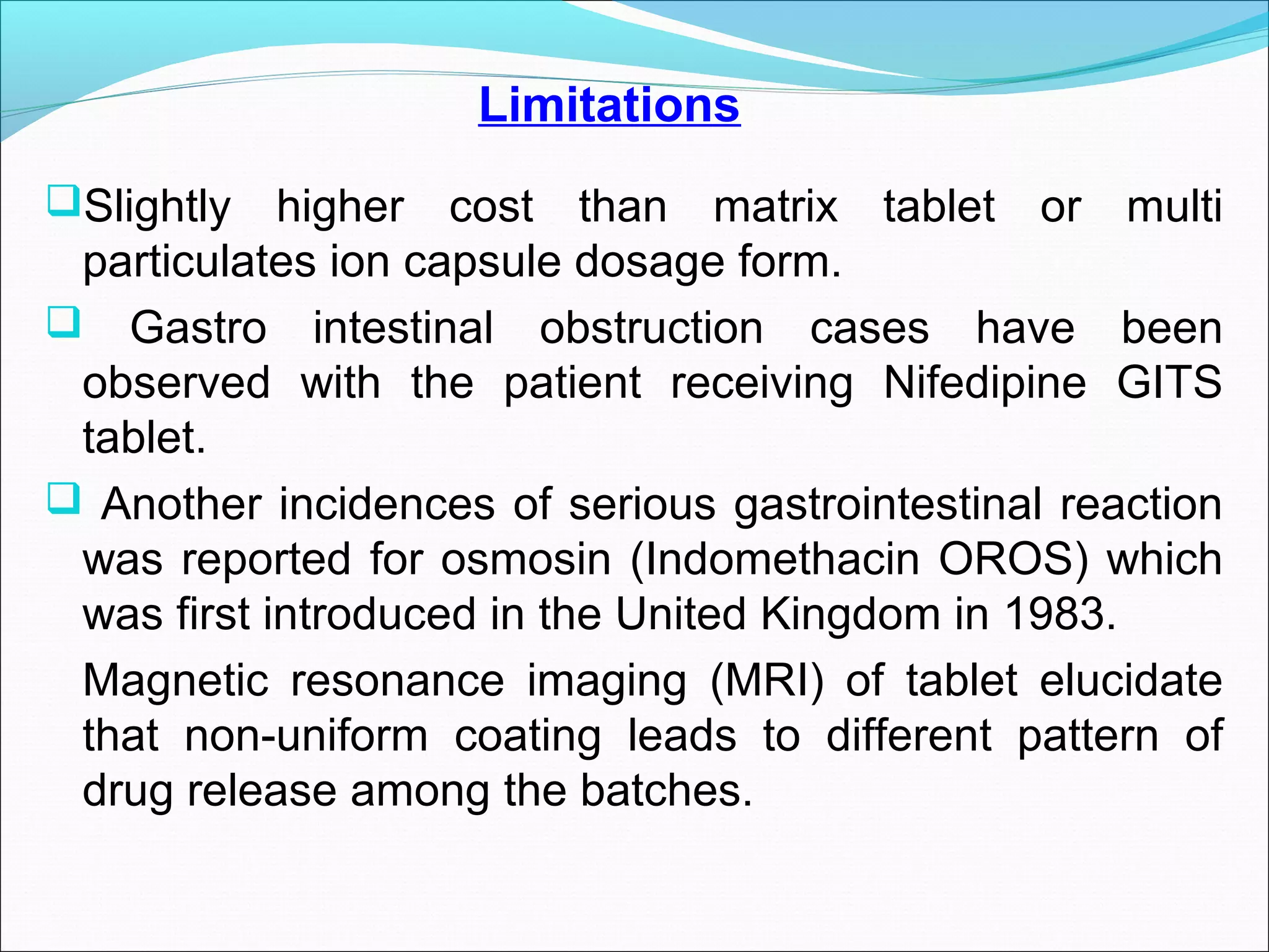Osmotically controlled drug delivery system (OCDDS) | PPT