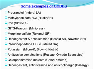 Osmotically controlled drug delivery system (OCDDS) | PPT