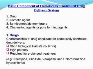 Osmotically controlled drug delivery system (OCDDS) | PPT
