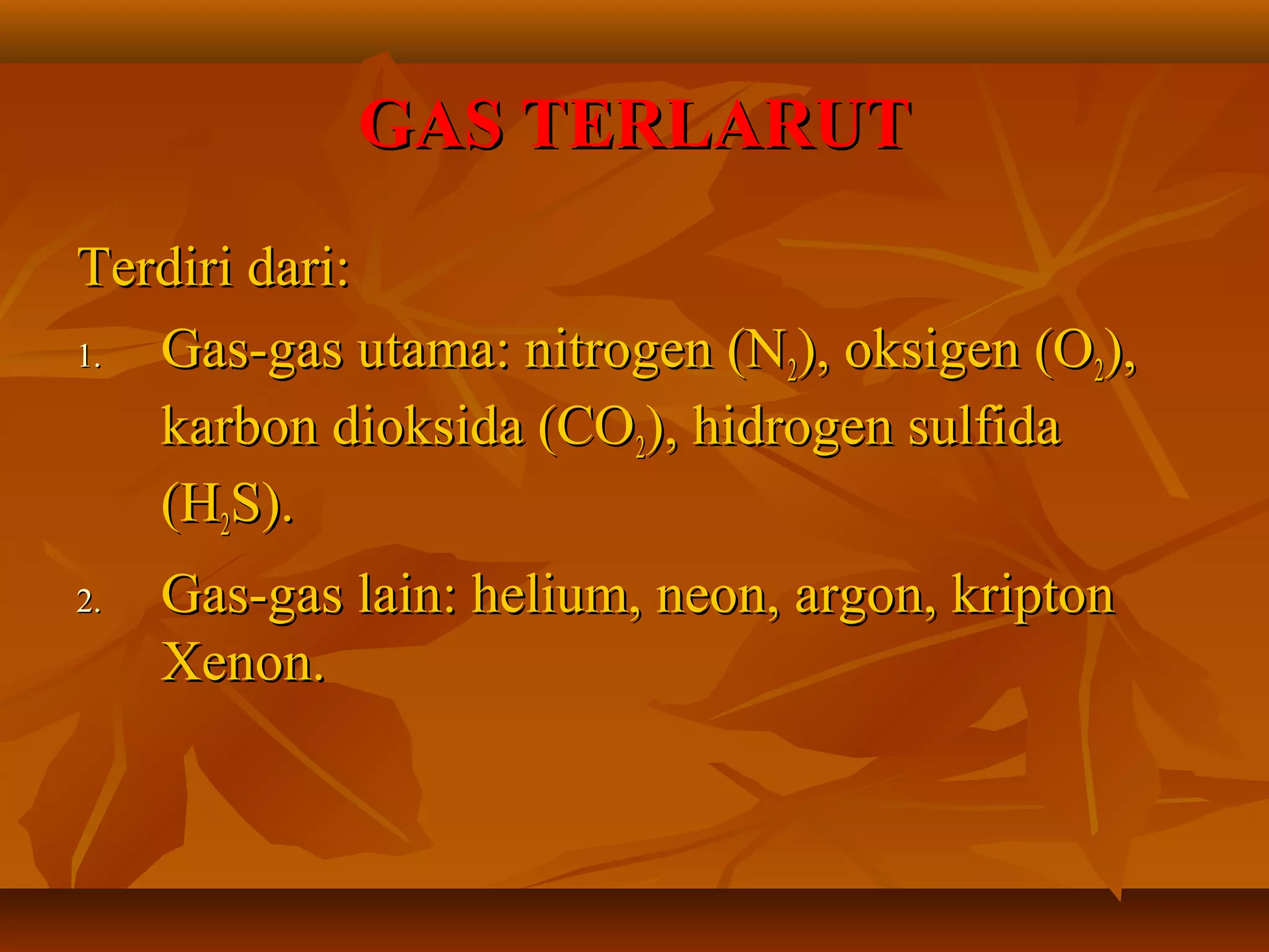 Oseanografi sifat kimia air laut | PPT