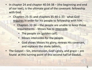 Session 05 Old Testament Overview - Exodus 20-40 | PPT