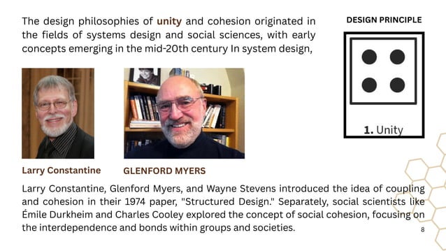 A Designing Project on "Design Unity and Cohesion" | PDF