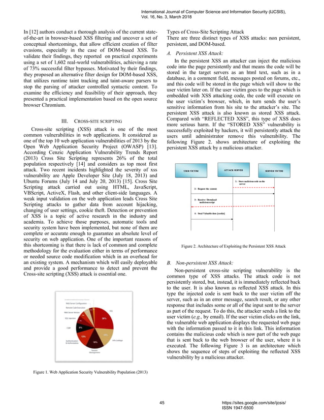 Prevention Of Cross Site Scripting Using Hash Technique Pdf Web