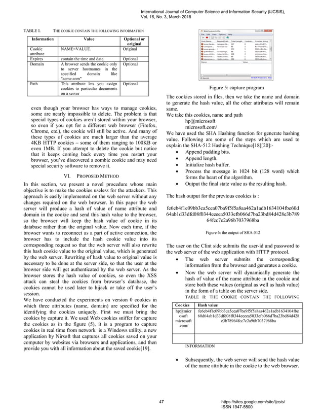 Prevention of Cross-Site Scripting using Hash Technique | PDF | Web Development | Internet