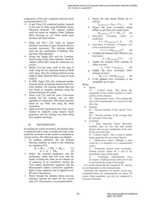 Kalman Filter As A Threshold In Estimating The Level Of Fatigue Based ...