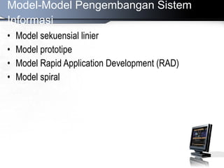 05 Pengadaan Dan Pengembangan Sistem Informasi | PPT
