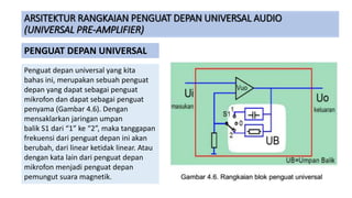 05 penguat depan audio | PPTX