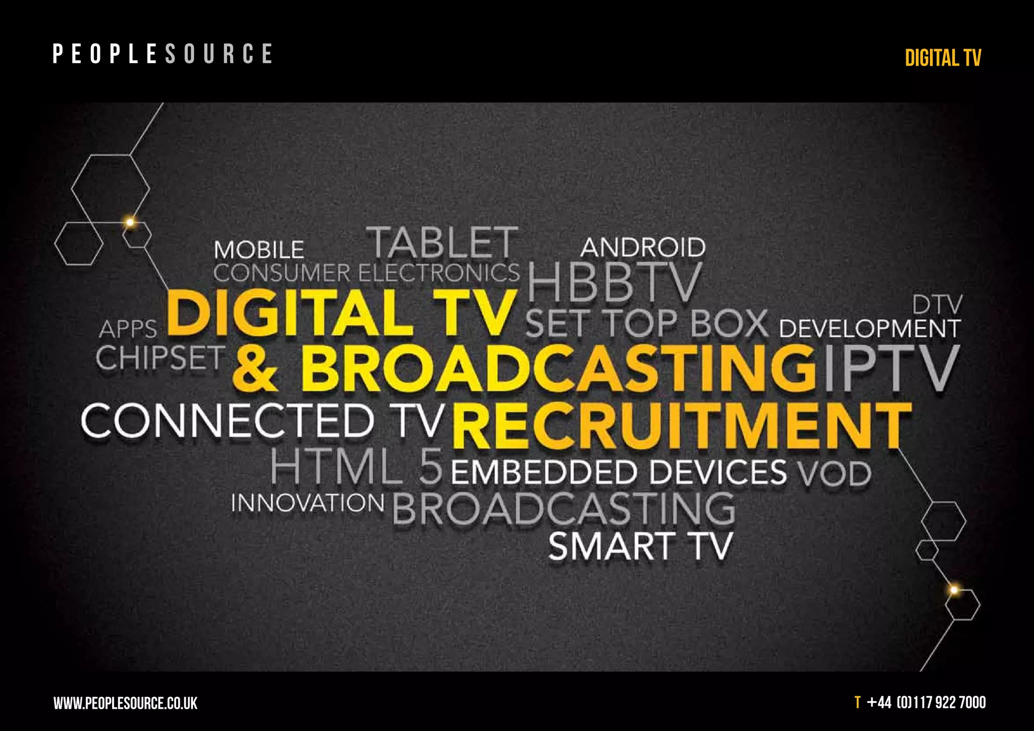 Digital TV and Broadcasting Careers | PDF