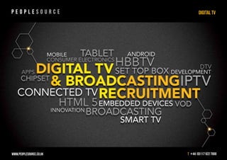 Digital TV and Broadcasting Careers | PPT