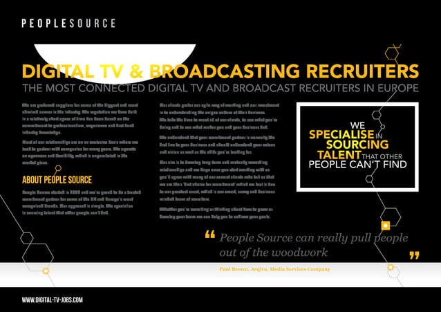 Digital TV and Broadcasting Careers | PPT