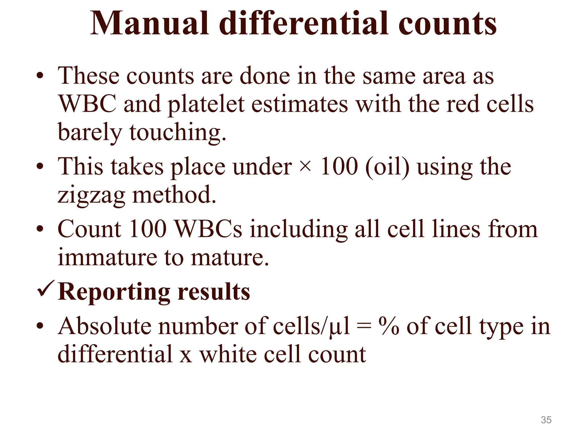 05 peripheral blood smear examination | PPTX